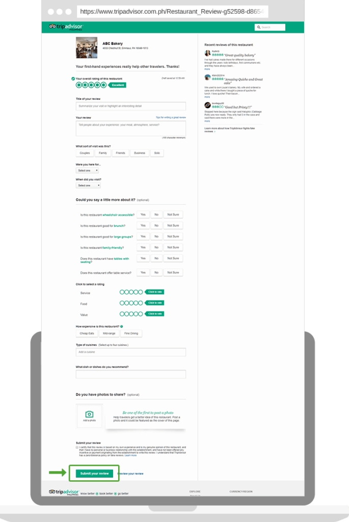 TripAdvisor Leave Review Link Setup Guide | Step-by-Step Instructions ...